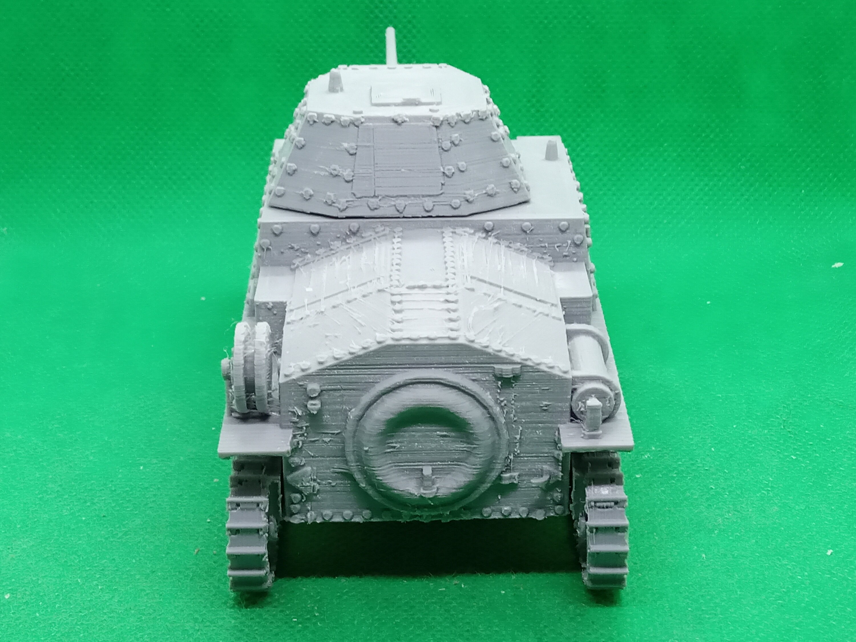 1/30 Scale Italian Fiat L6/40 Light Tank, World War Two, WW2, North ...