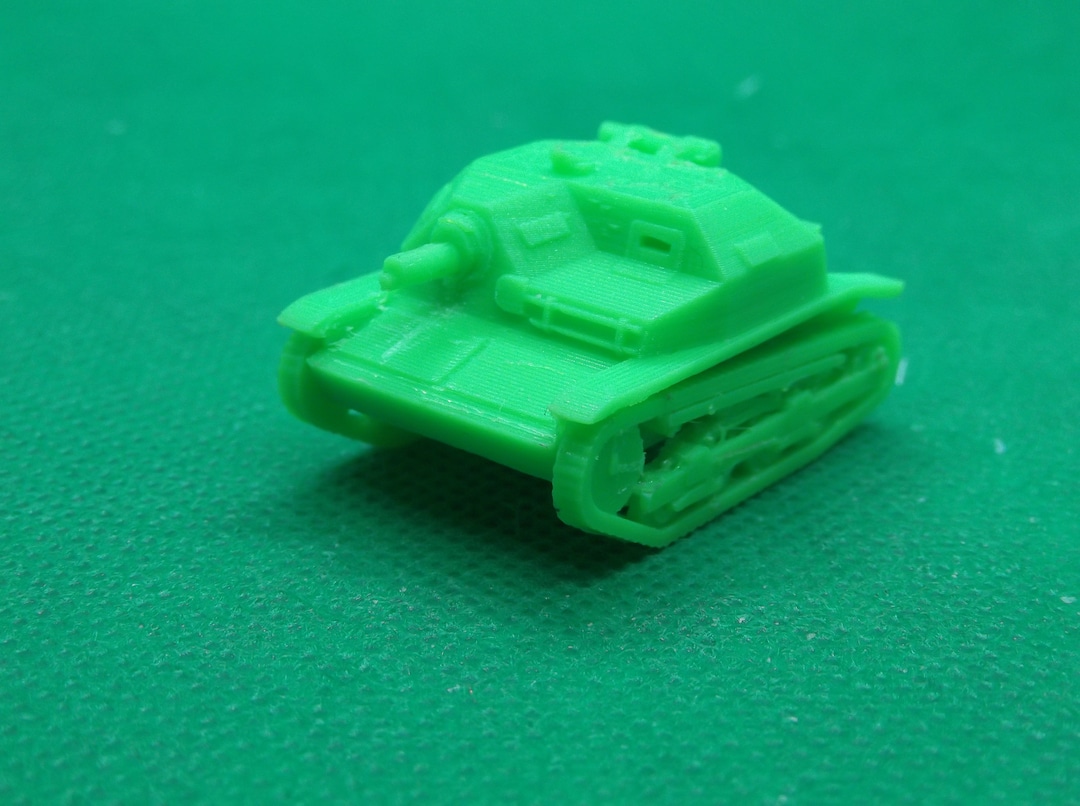1/72 Scale Polish TKS Browning Armed Tankette, World War Two, WW2 ...