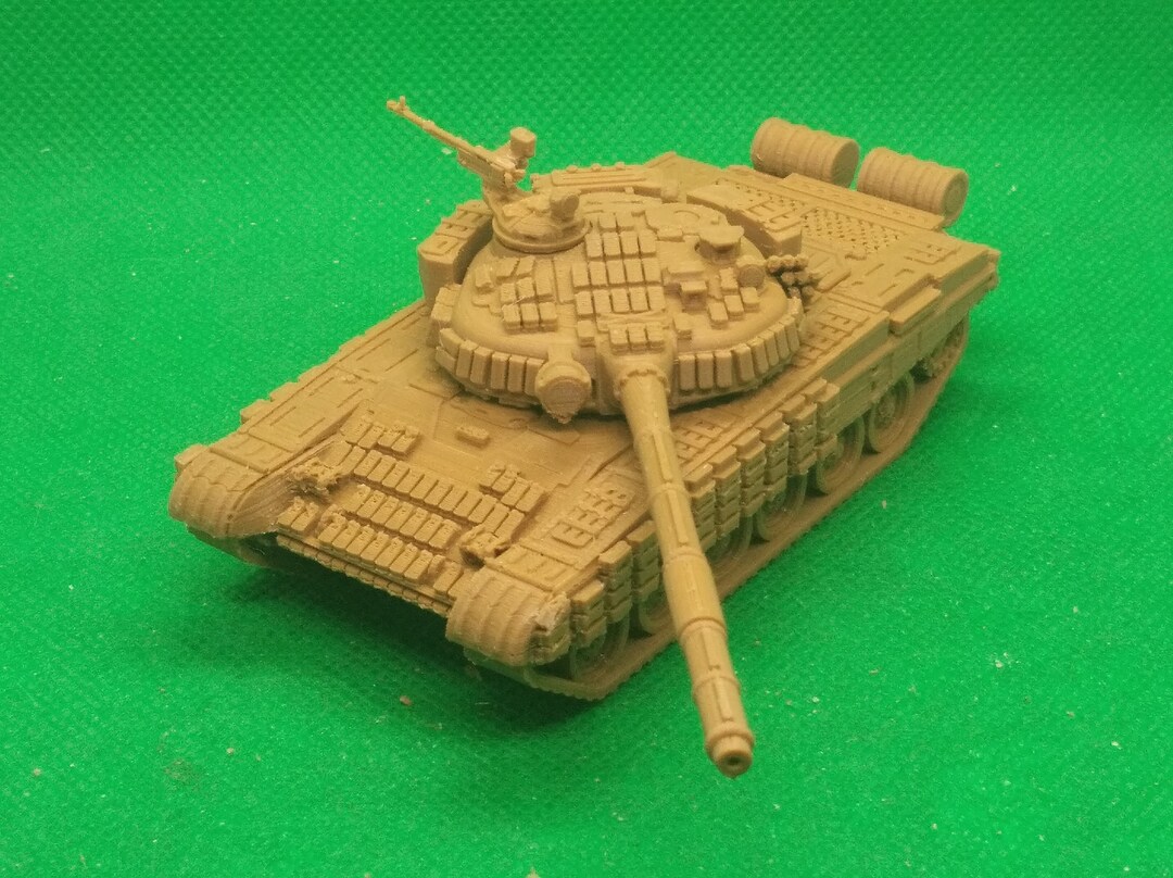 1/72 Scale Soviet T-72BV Main Battle Tank kontakt-1 ERA, Cold War ...