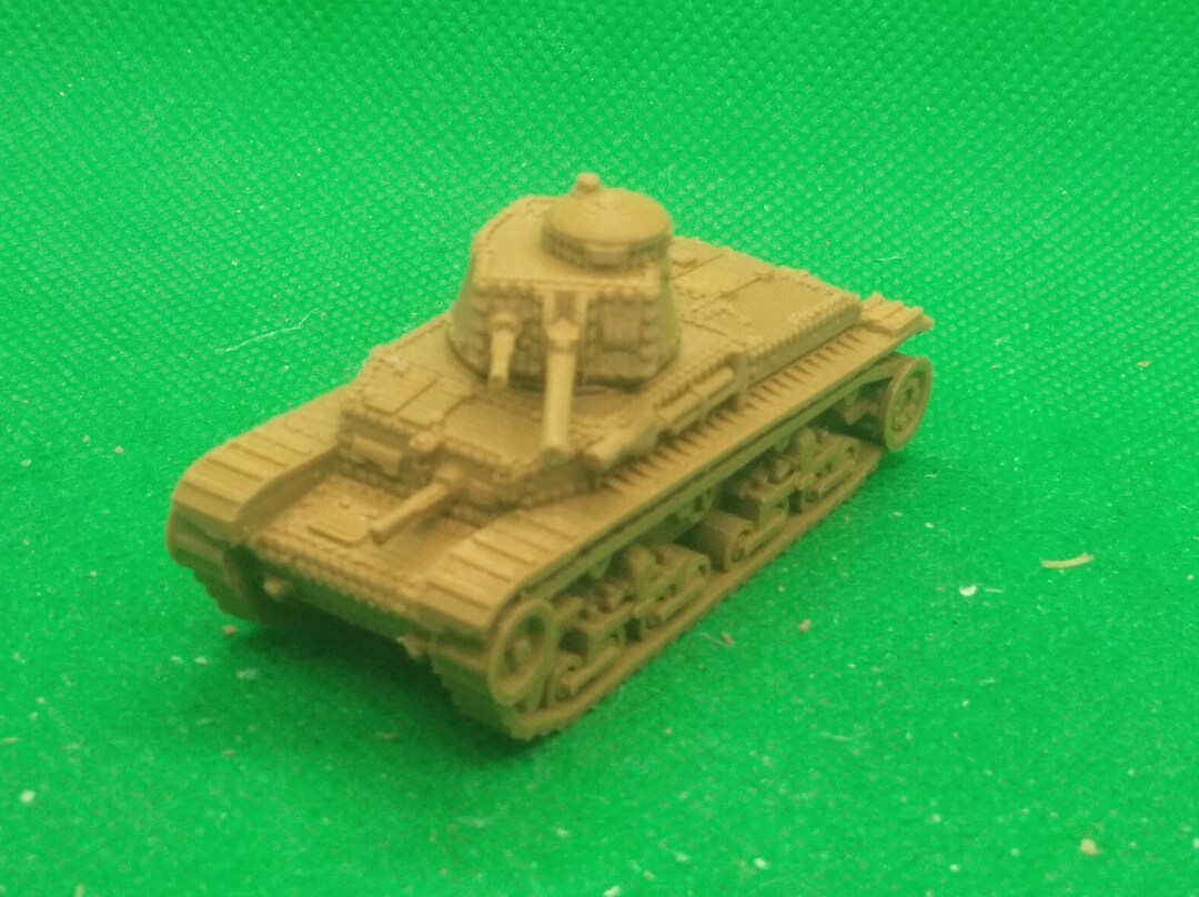 1/72 Scale Bulgarian T-11 Light Tank (german Pz.35(t)/czech Lt35 ...