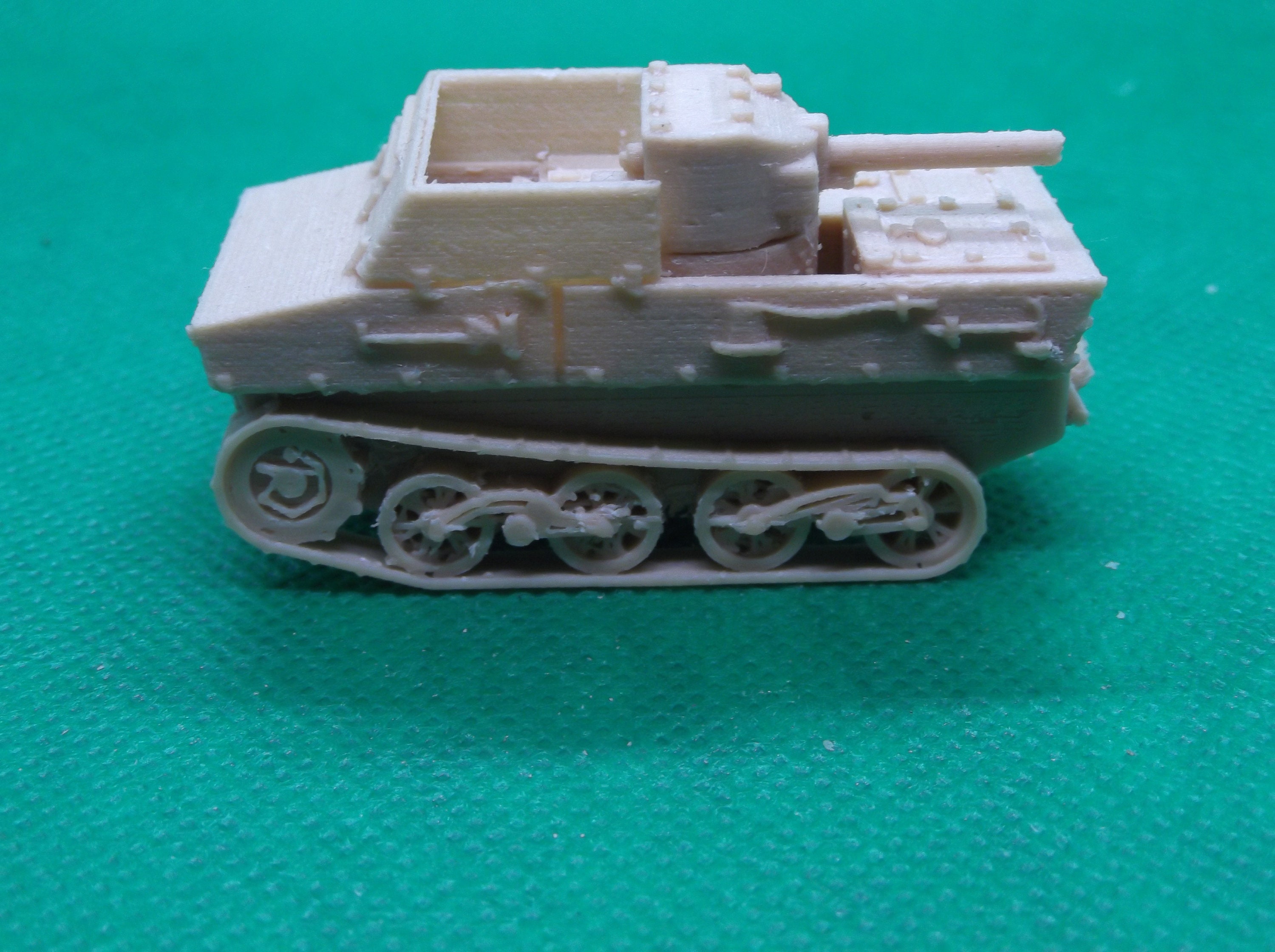 1/72 Scale Belgian T13B2 Tank Destroyer, World War Two, WW2, Belgian ...