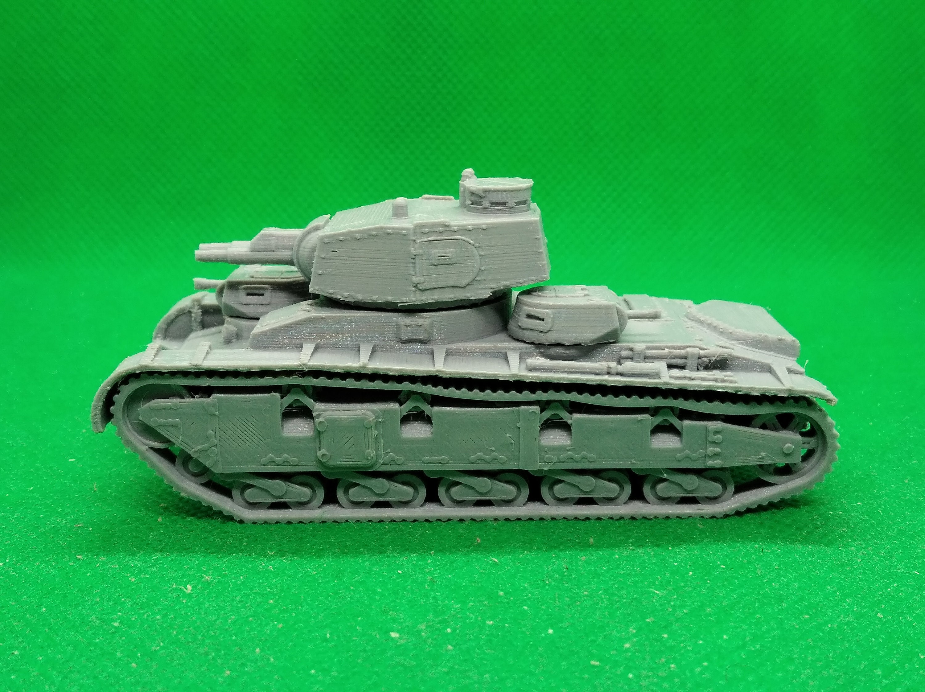 1/72 Scale German Neubaufahrzeug Type B2 Heavy Tank krupp - Etsy UK