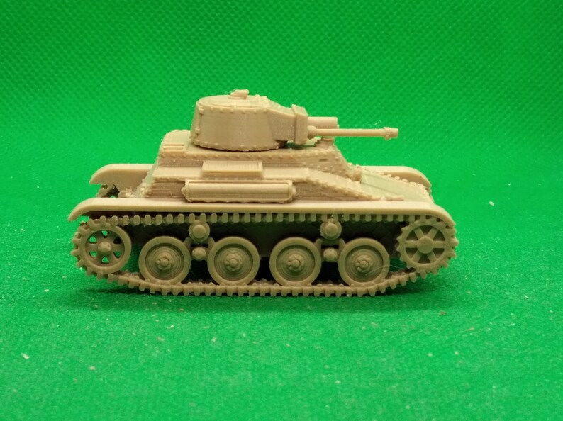 1/56 Scale Polish 4TP Light Tank Prototype Inter-war World | Etsy