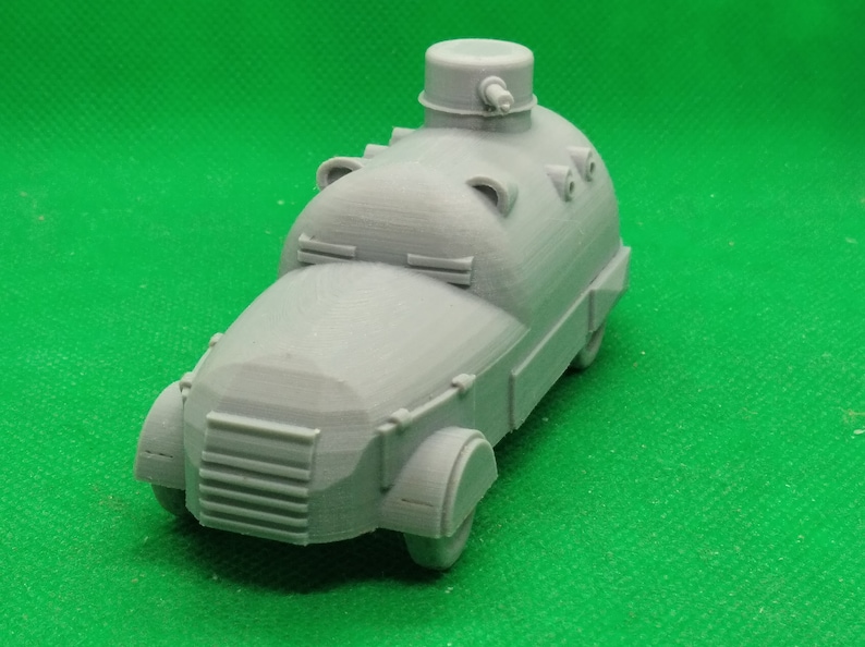 1/72 Scale Spanish Constructora Field Armored Truck, Spanish Civil War ...