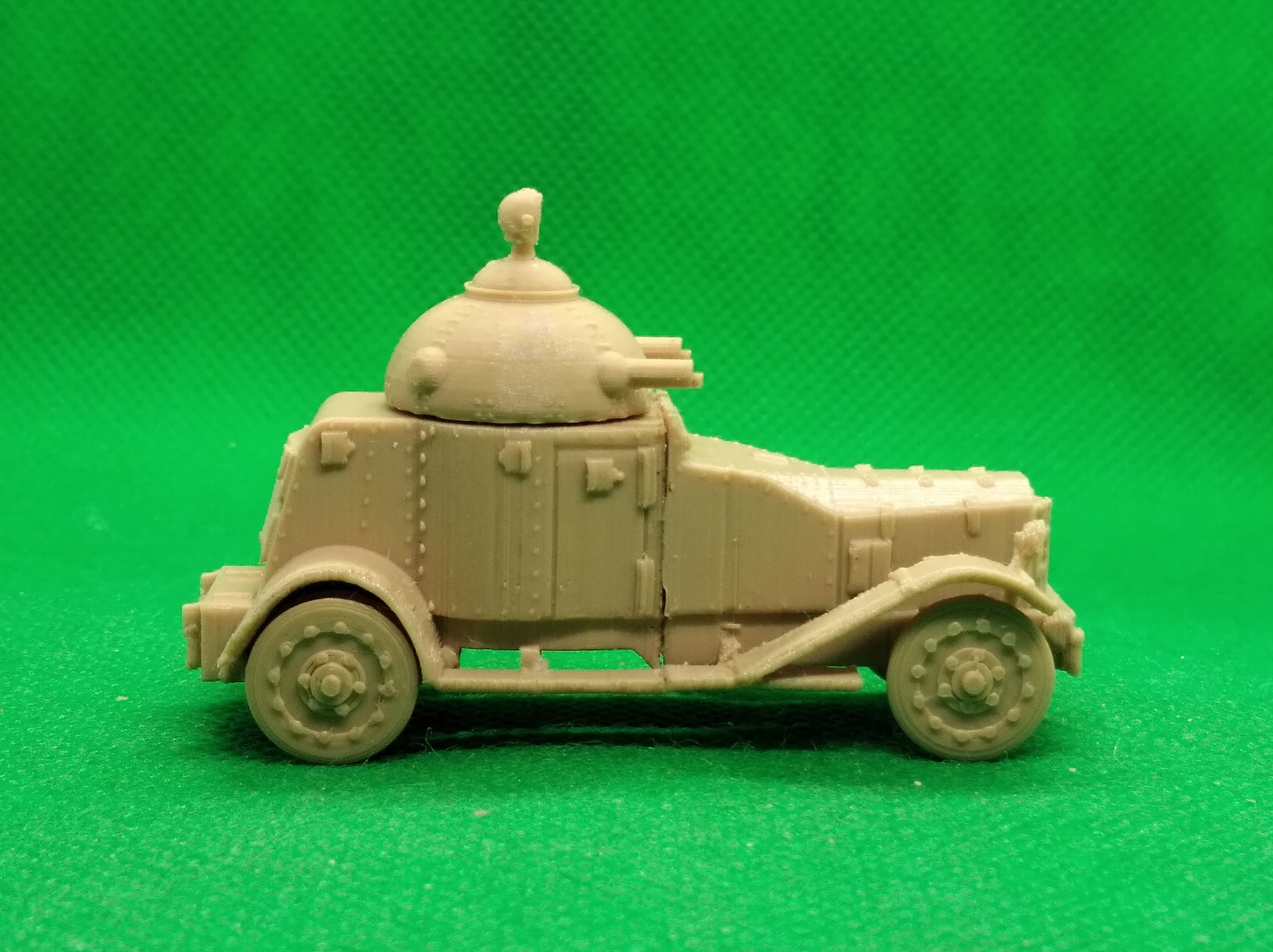 1/72 Scale Vickers-crossley Model 25 Armored Car Inter-war - Etsy