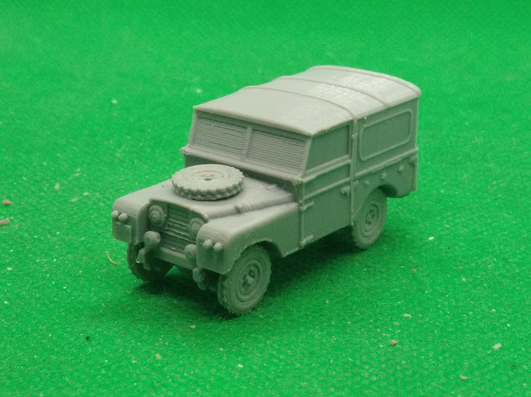 1/72 Scale British Land Rover Series I Off-road Car, Cold War, 3D ...