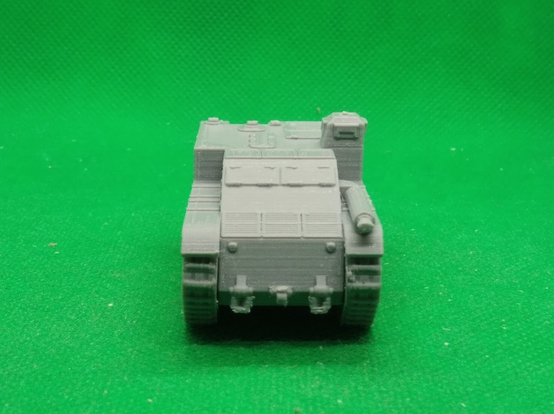 1/72 Scale French Renault ACL 135 Self Propelled Gun Prototype, Inter ...