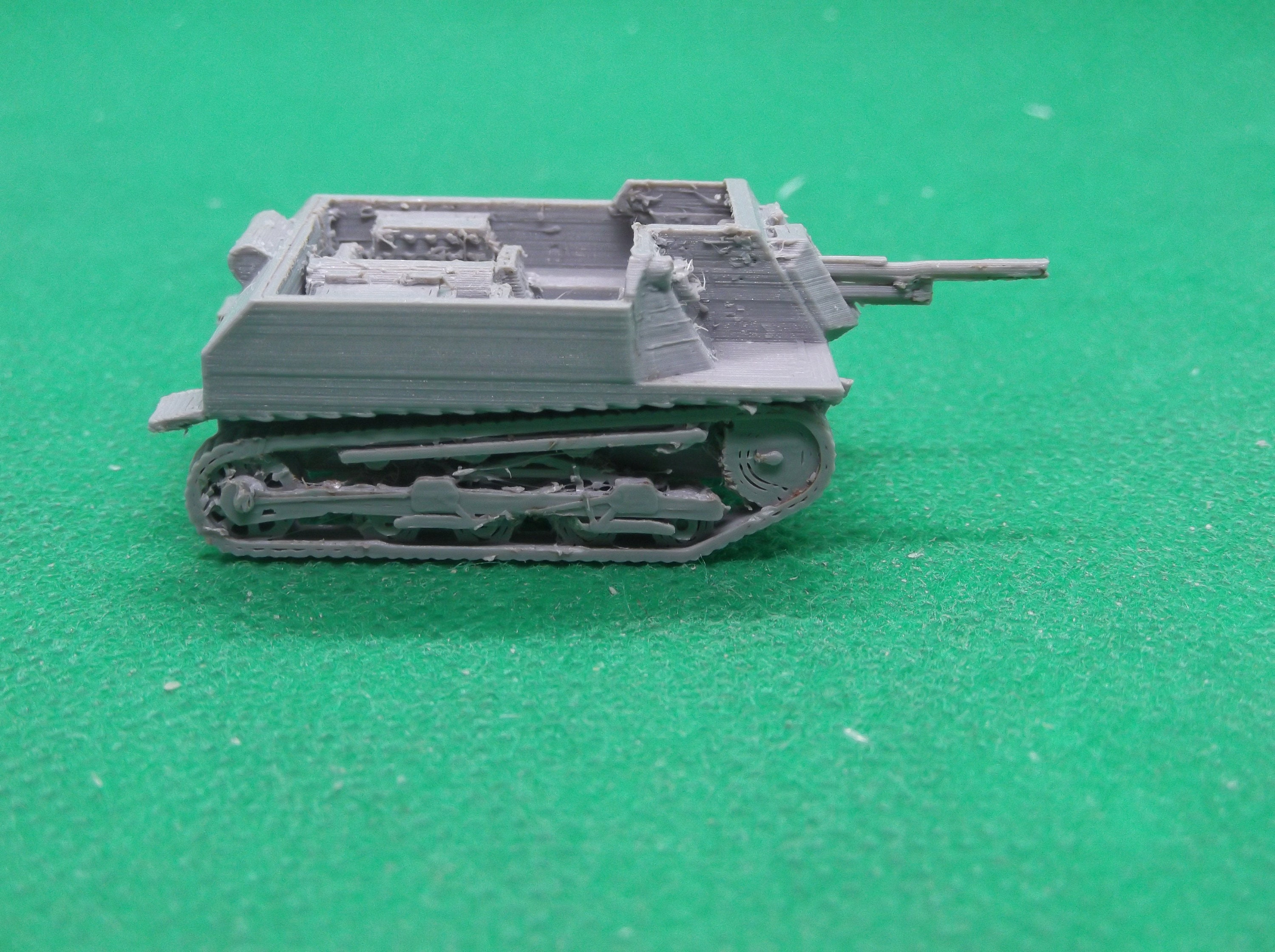 1/72 Scale Polish TKS-D Tank Destroyer Prototype, World War Two, WW2 ...