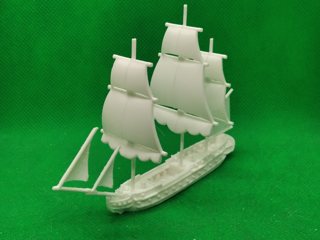 1/700 Scale Spanish Santa María Magdalena Frigate (38-gun), 5th Rate ...