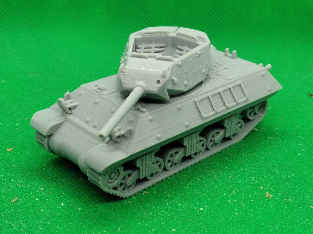 1/72 Scale US M10 Wolverine Tank Destroyer (later Production With ...