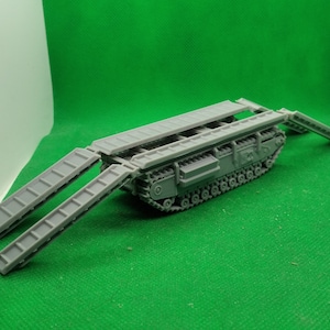 1/72 Scale British Churchill ARK Mk II Armored Ramp Carrier, World War ...
