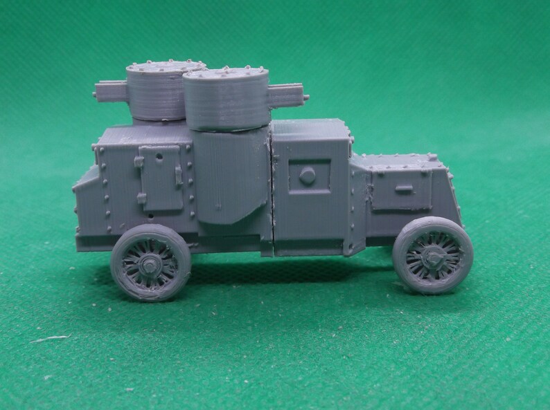 1/72 Scale Russian Austin-putilov Armored Car Russian Civil - Etsy