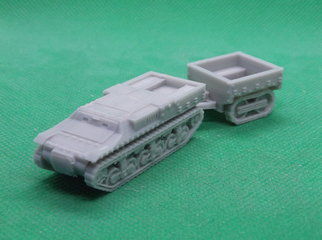 1/72 Scale French Lorraine 37L With Supply Tractor With Trailer, World ...