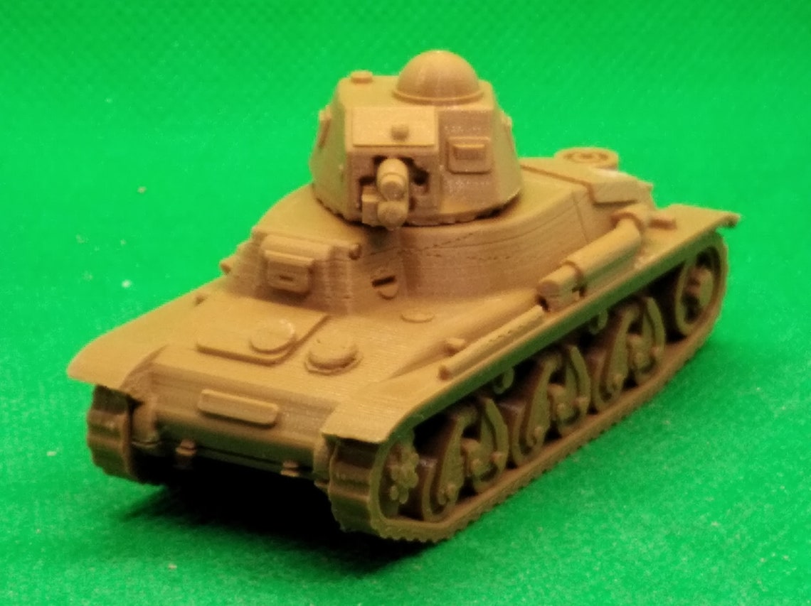 1/56 scale French Hotchkiss H35 cavalry light tank SA 18 | Etsy