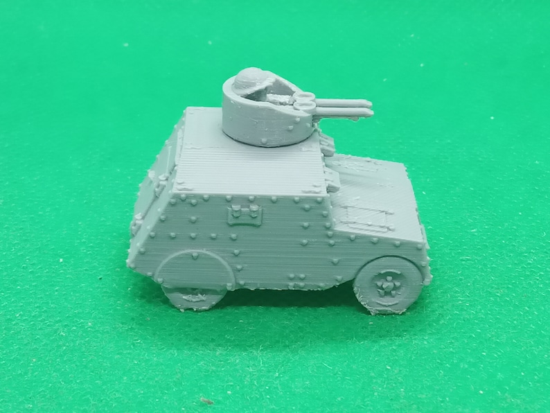 1/72 scale British Beaverette Mk III armored car World War | Etsy