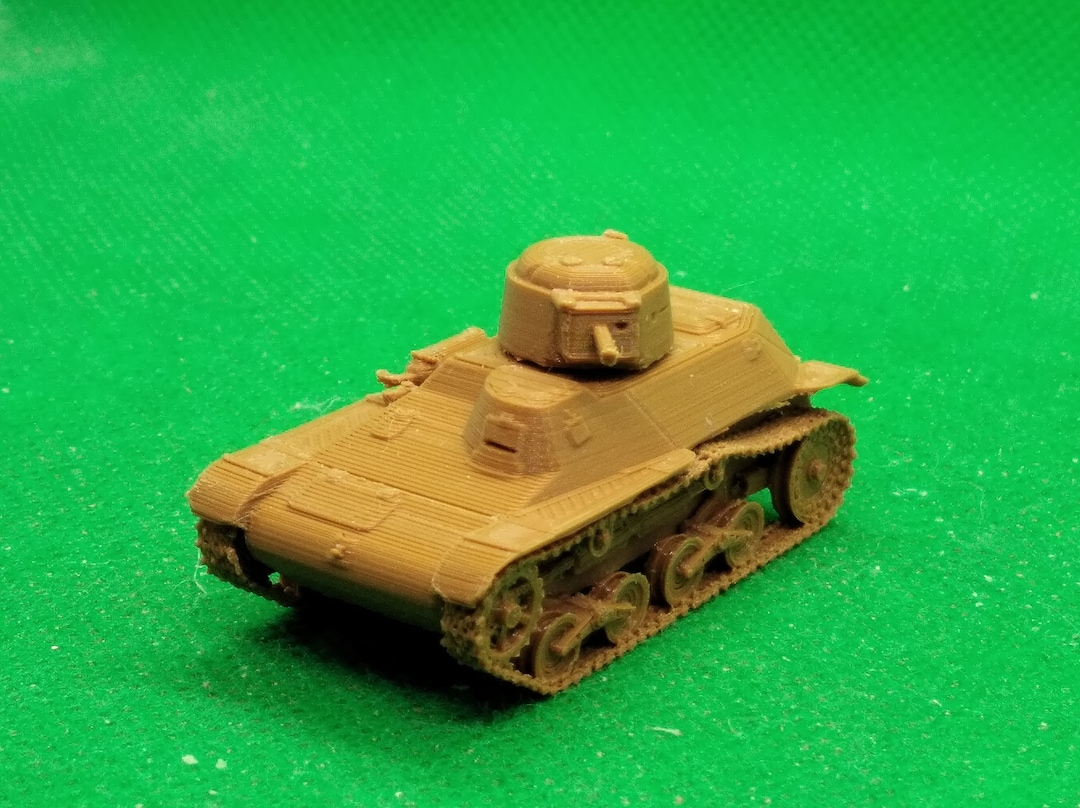 1/72 Scale Japanese Type 97 Te-ke Tankette MG Armed Variant, 2nd Sino ...
