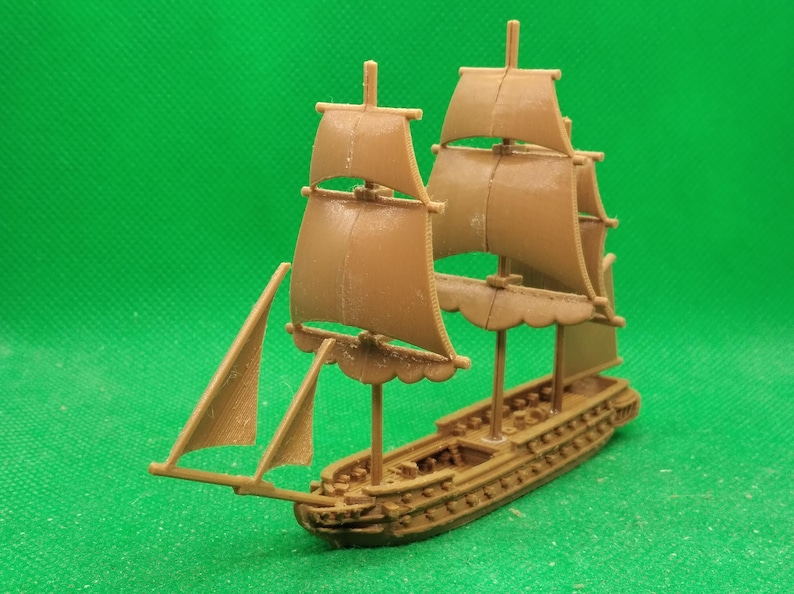 1/700 Scale USS Philadelphia Frigate (36-gun), 5th Rate, Black Seas ...