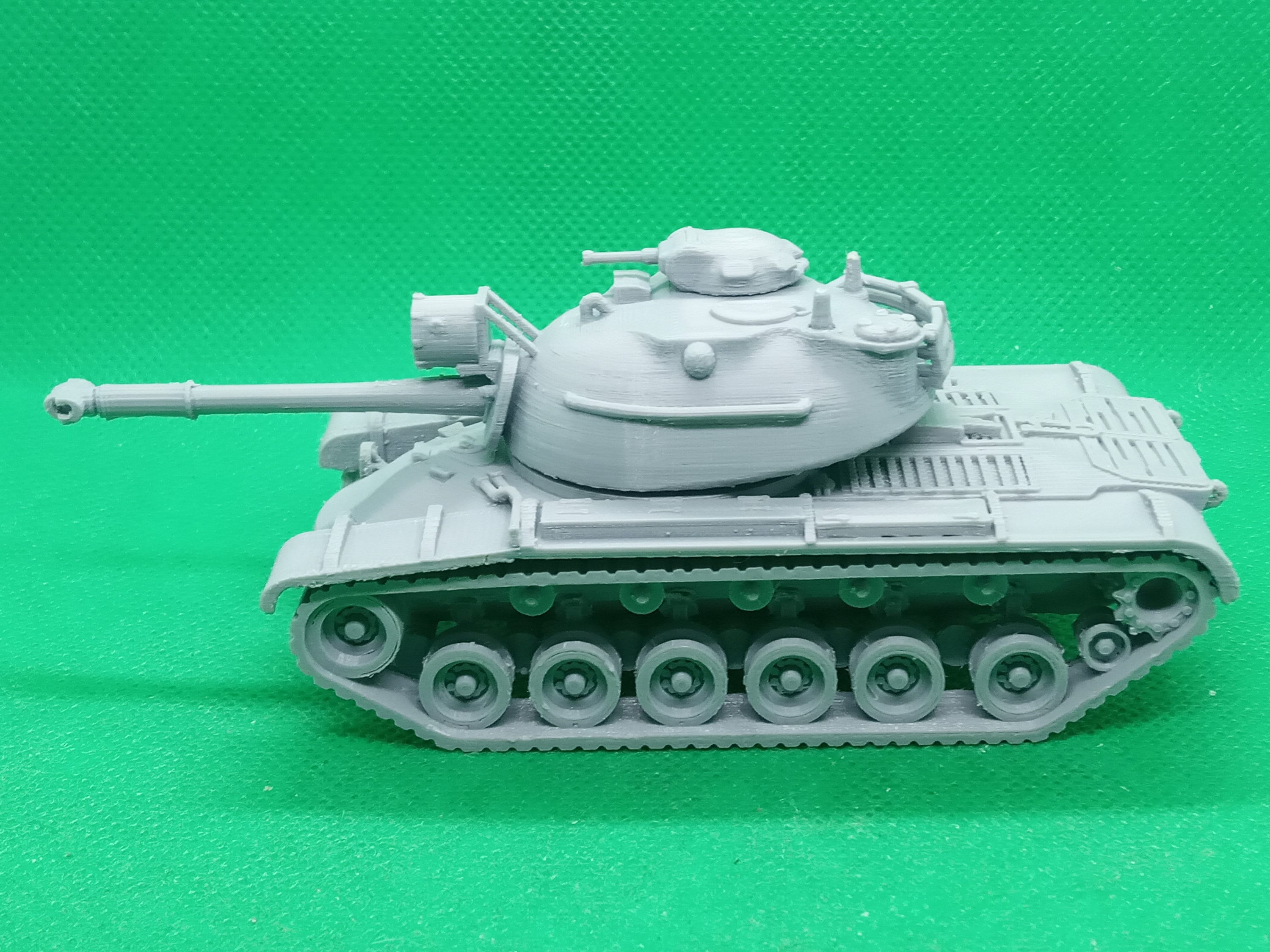 1/72 Scale US M48A1 Main Battle Tank With Light Projector | Etsy