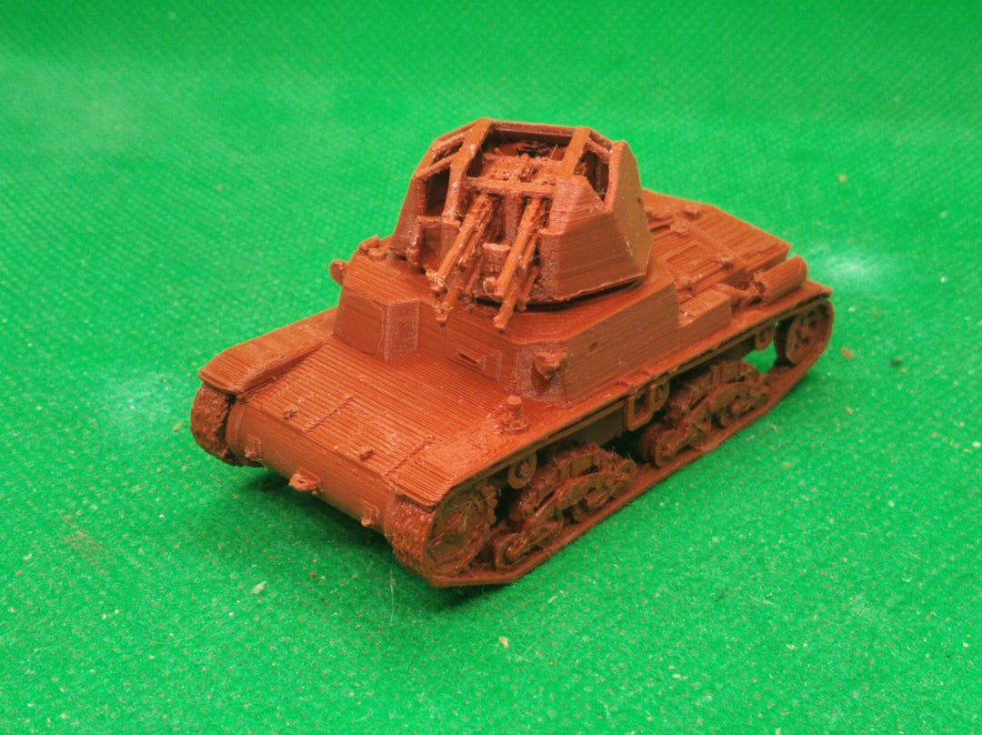 Canhão autopropulsado italiano Carro Contraereo M15/42 (Semovente da 20 ...