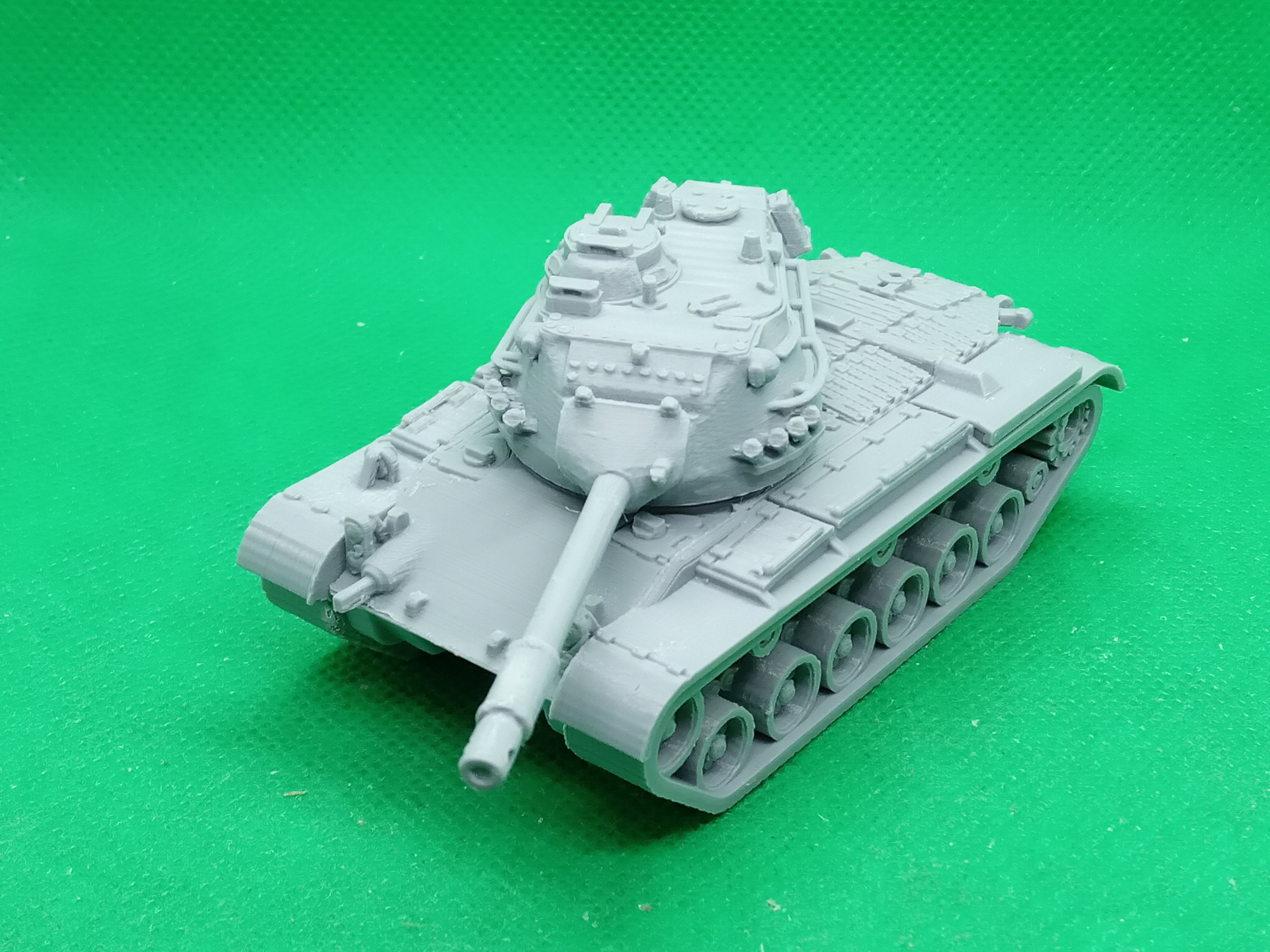 1/72 Scale German M47 Patton Medium Tank (round Shaped Muzzle), NATO ...