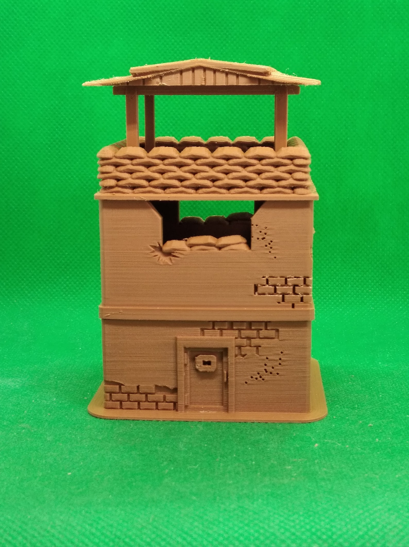 1/72 Scale Indochina Blockhouse, World War Two, WW2, Pacific Campaign ...