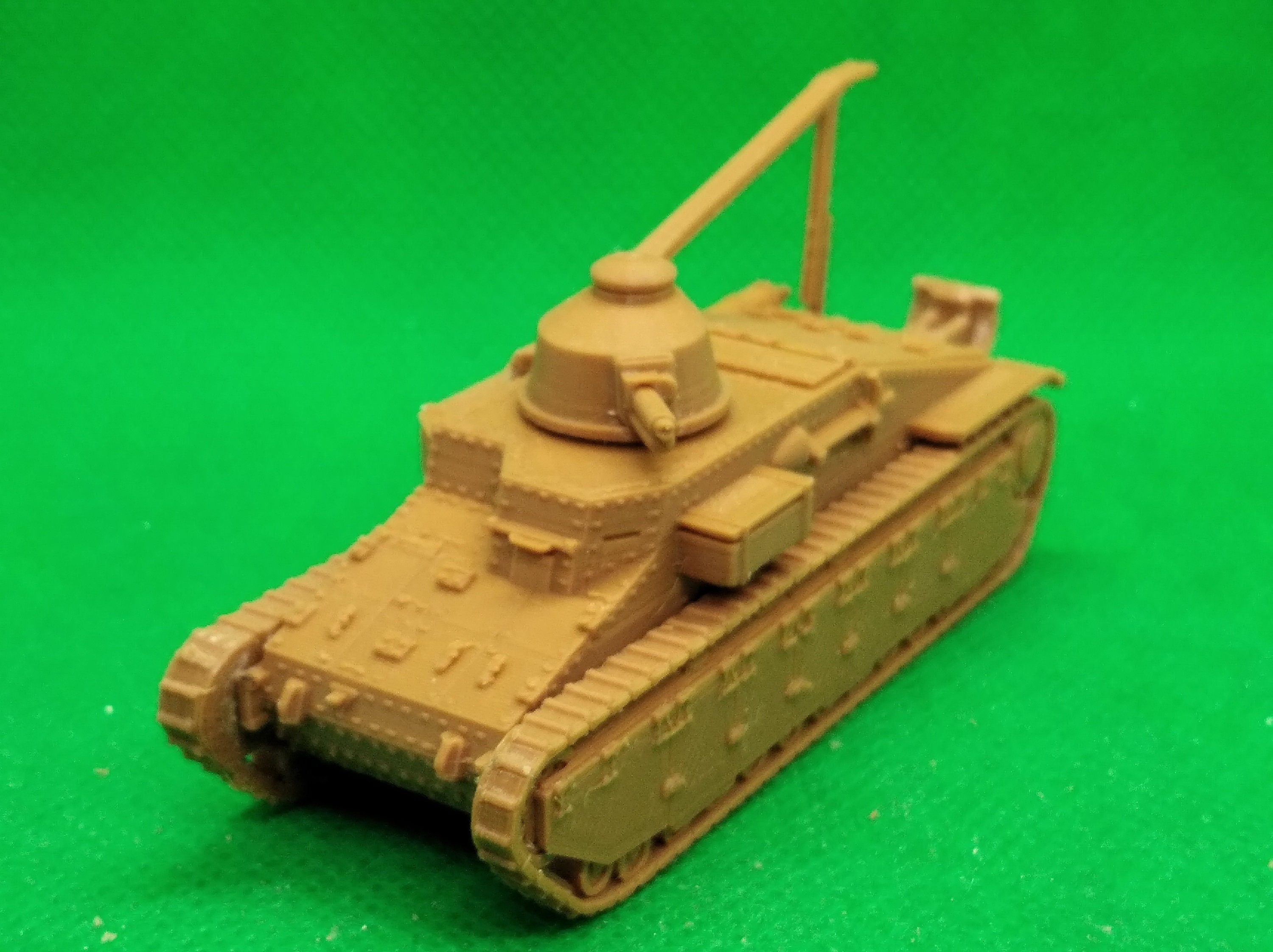 1/72 Scale Early Production French Renault Char D1 Infantry | Etsy