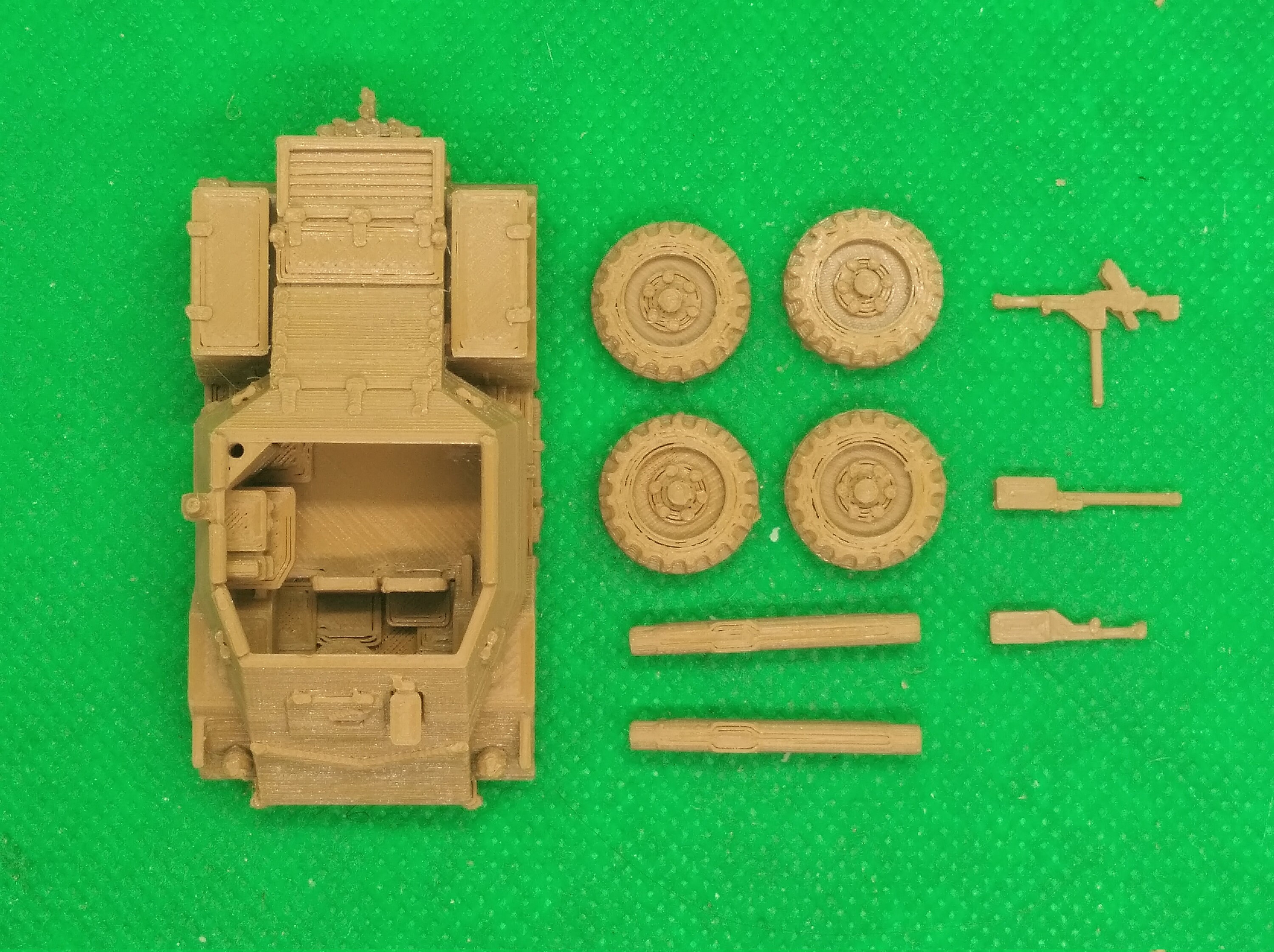 1/72 Scale Indian Pattern Carrier (armoured Carrier, Wheeled, Indian ...