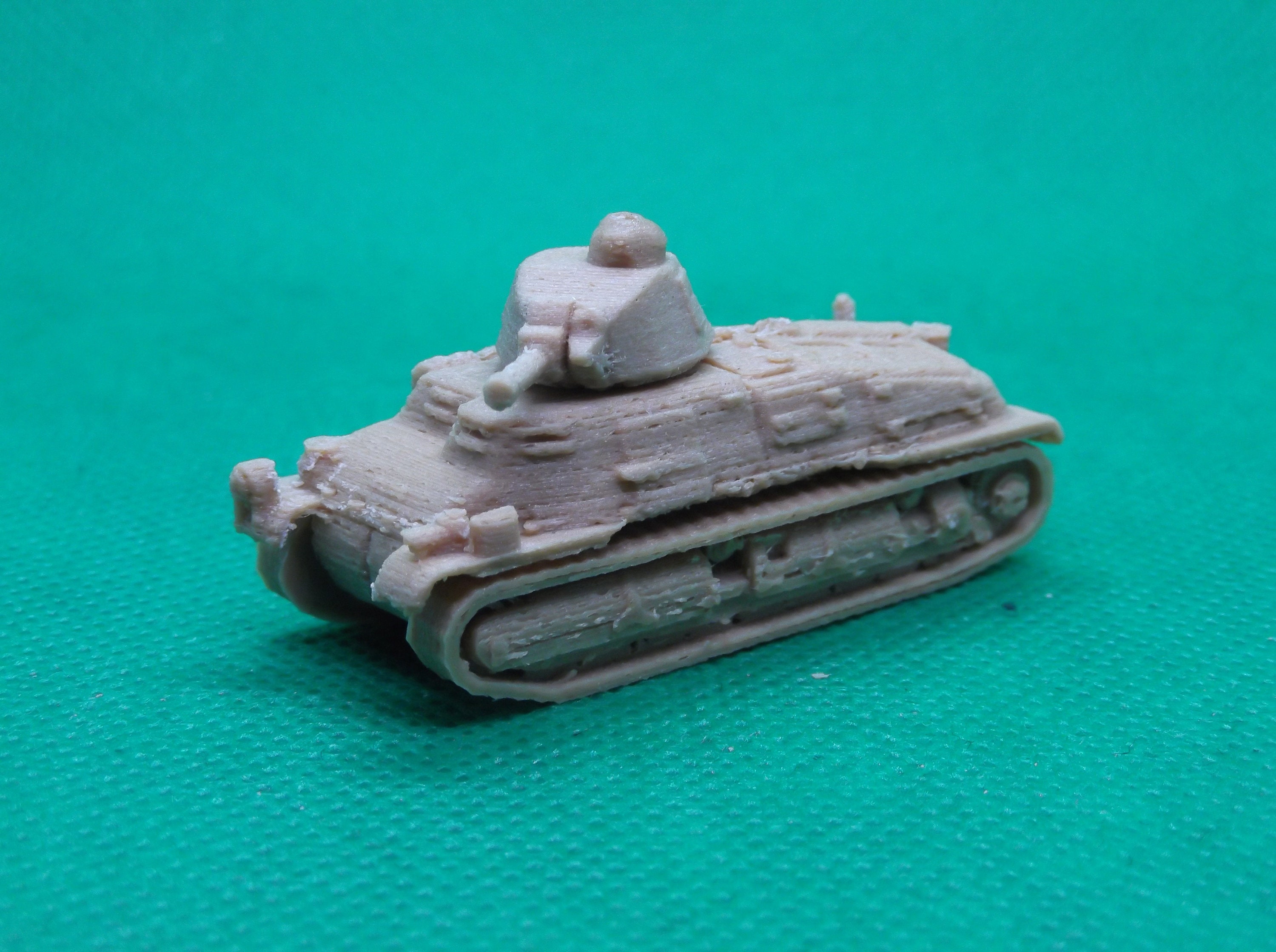 1/100 Scale French Somua S35 Cavalry Tank World War Two WW2 - Etsy