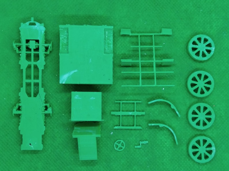 1/72 - French Latil TAR 4WD Artillery Truck, World War One, World War ...