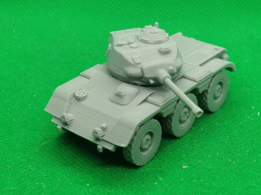 1/72 Scale United States M38 Wolfhound Chaffee Turret Prototype Armored ...