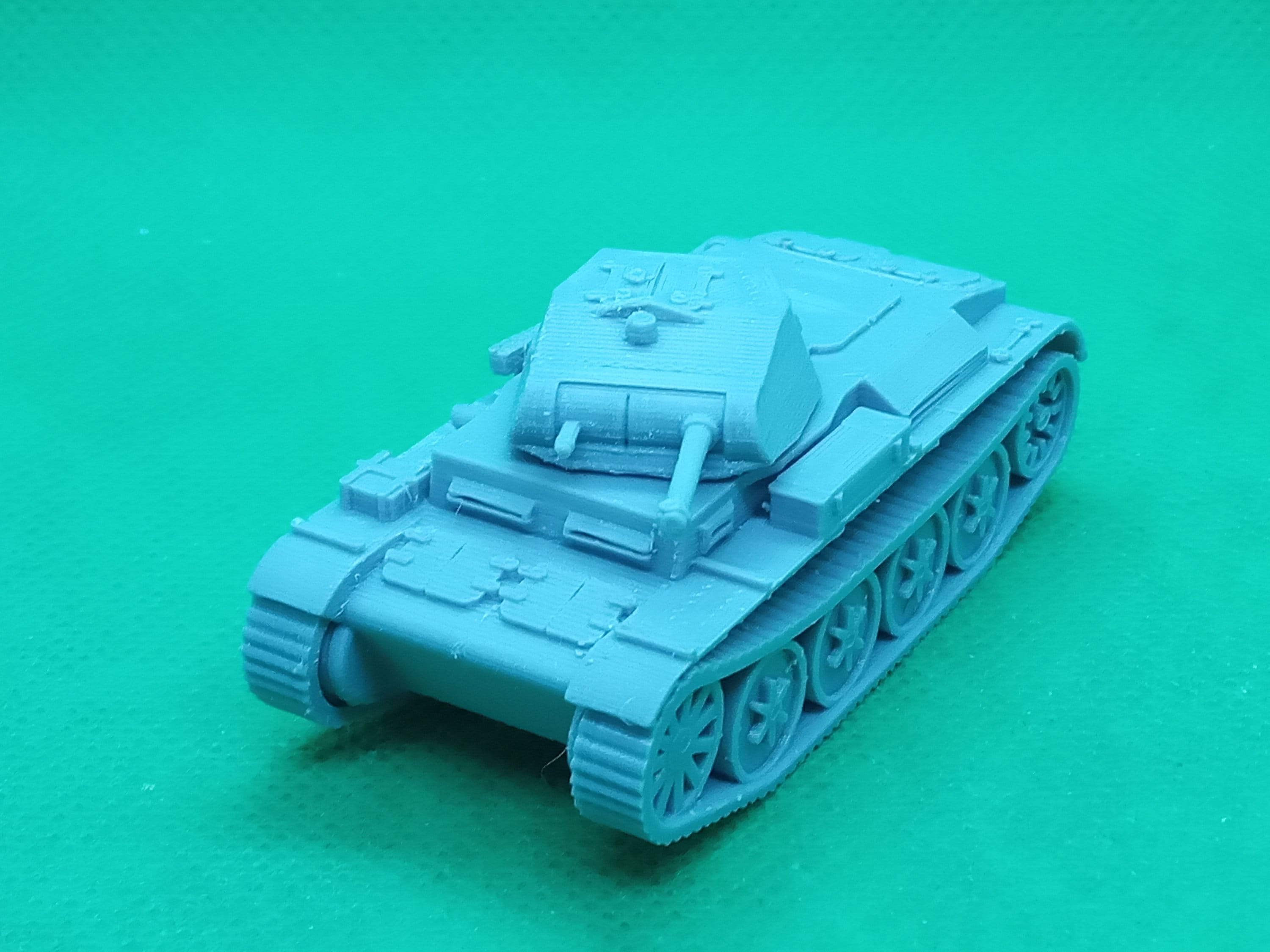 1/72 scale German Panzer II Ausf D World War Two Polish | Etsy