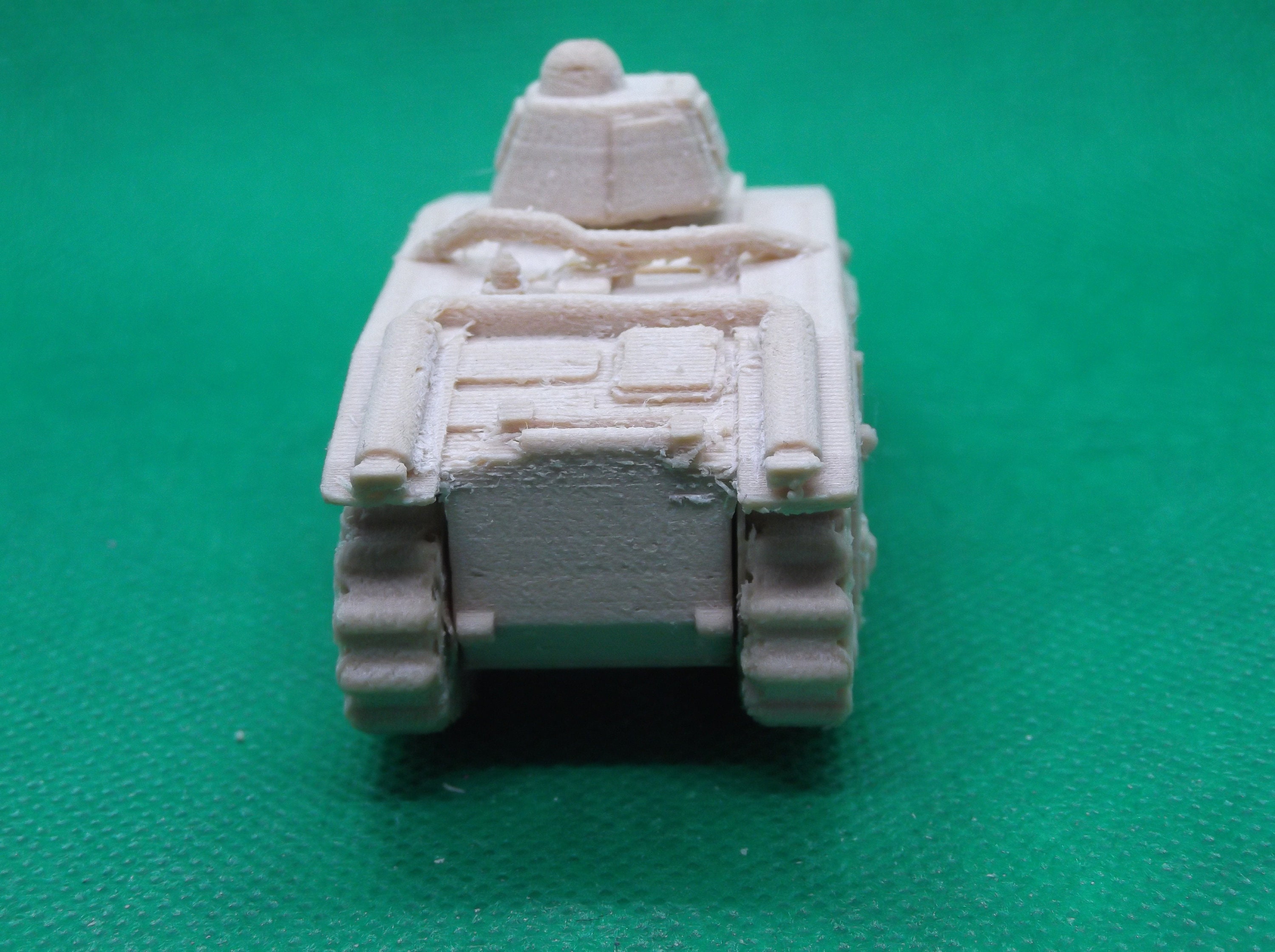 1/72 Scale French Char B1bis Medium Tank APX Turret With SA35 - Etsy