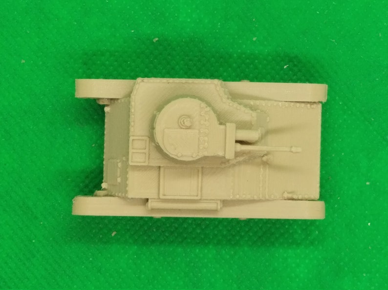 1/72 Scale Polish 4TP Light Tank Prototype Inter-war World - Etsy