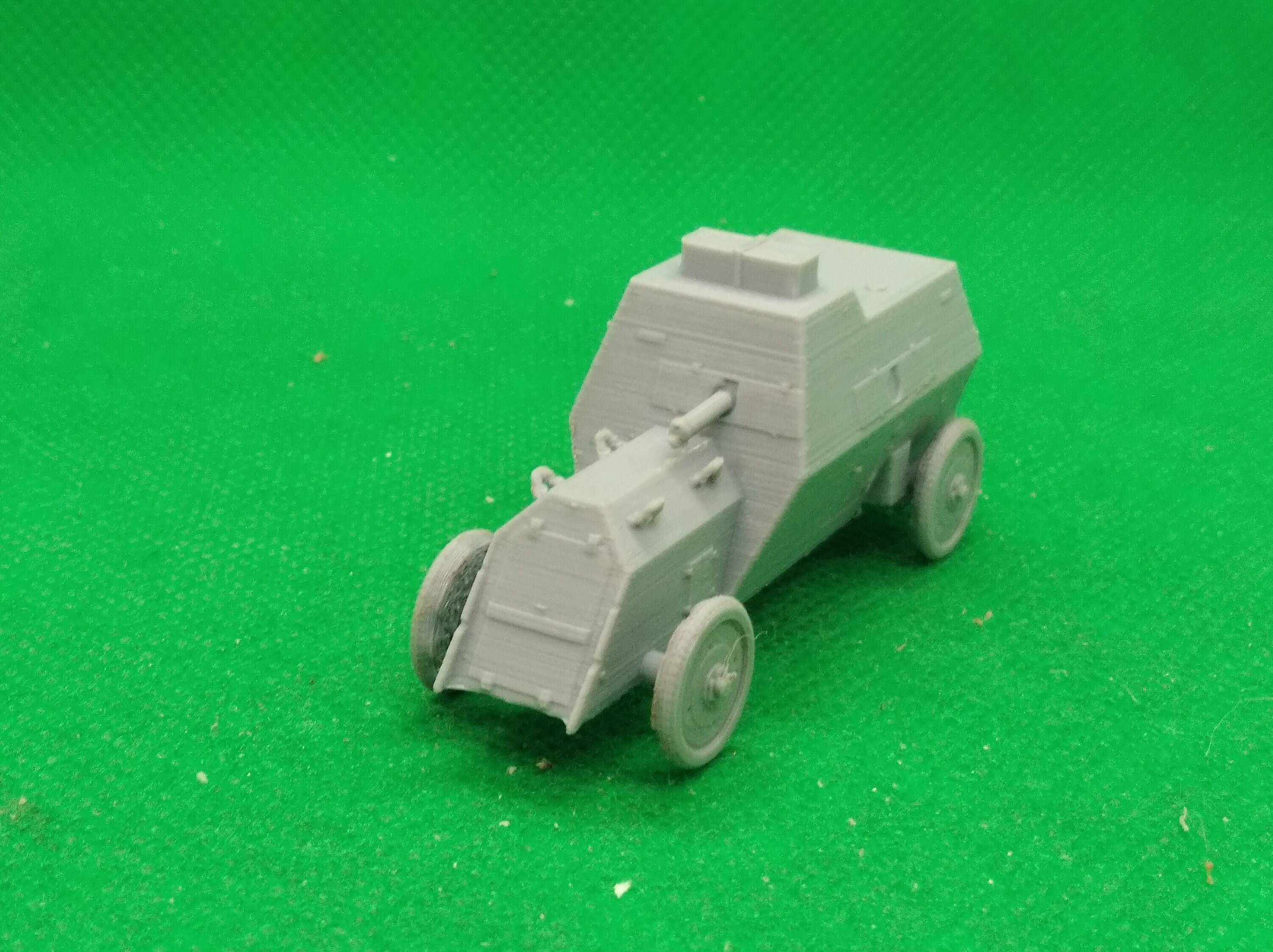 1/72 Scale Russian Russo-balt Type C Armored Car, World War One, WW 1 ...