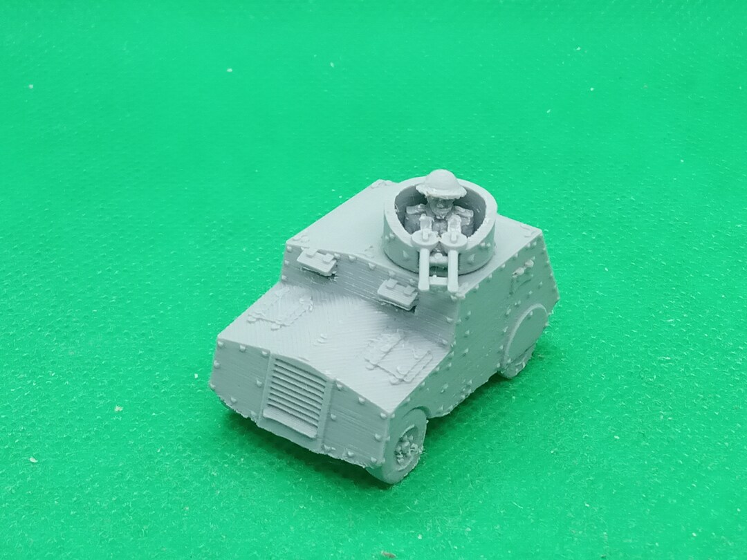 1/72 Scale British Beaverette Mk III Armored Car, World War Two, WW 2 ...