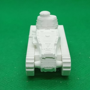 1/72 Scale French Renault NC27 Light Tank, Inter-war, World War Two ...