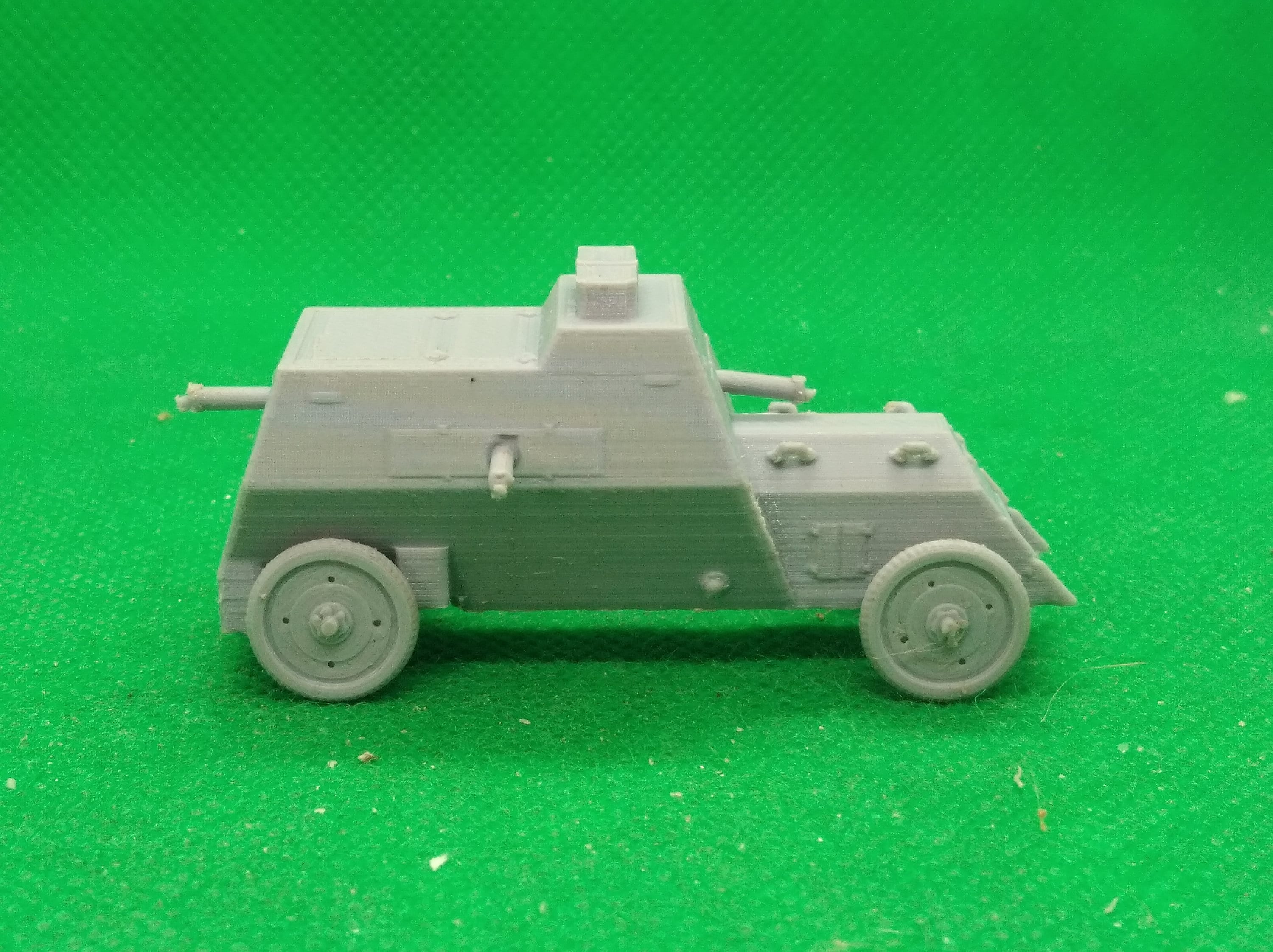 1/72 Scale Russian Russo-balt Type C Armored Car, World War One, WW 1 ...