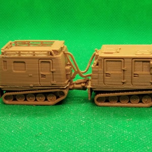 1/72 Scale Swedish Bandvagn 206 (bv 206) All-terrain Carrier, Cold War ...