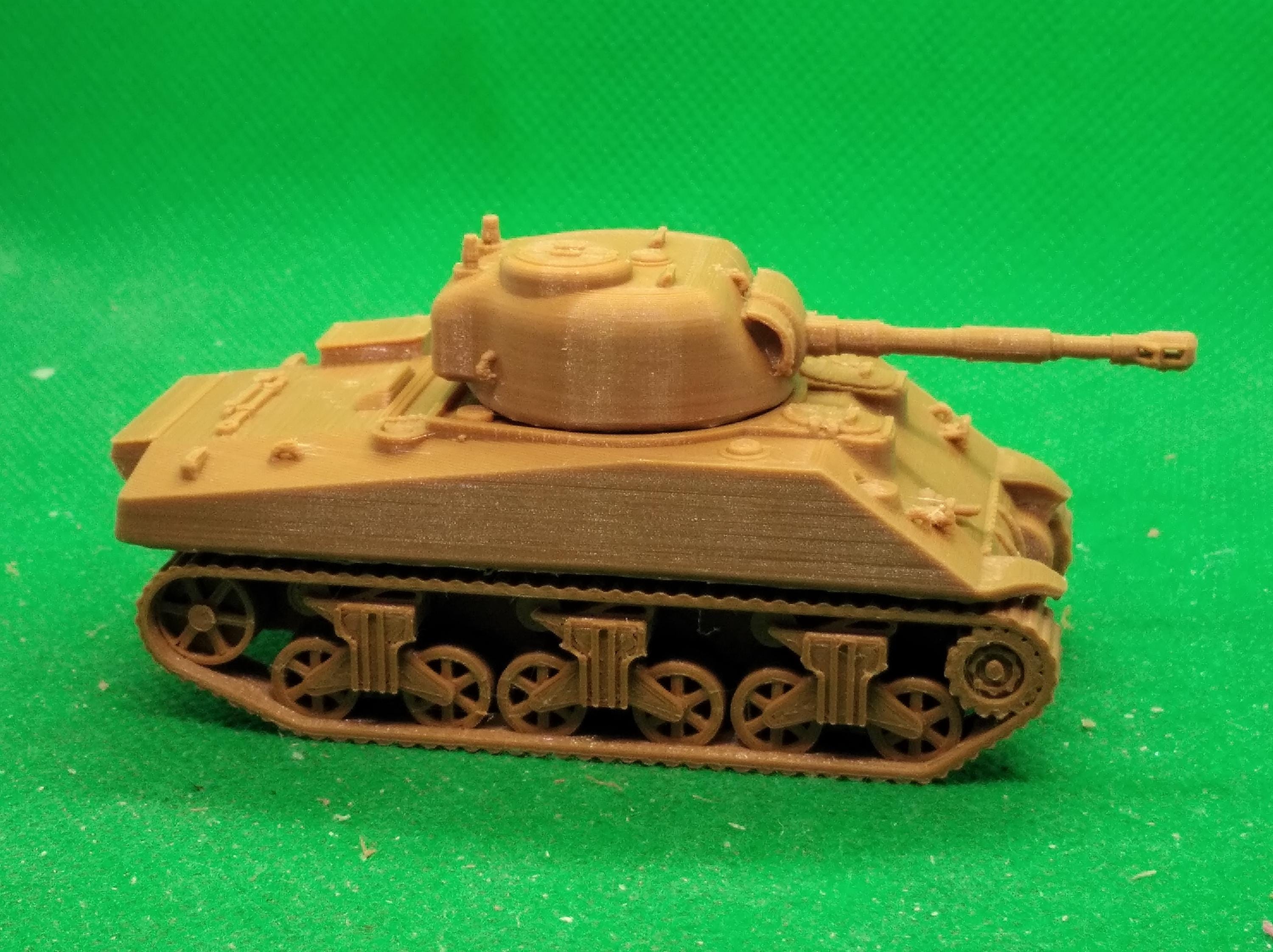 1/72 Scale Indian Converted Sherman V Medium Tank (soviet D-56T Armed ...