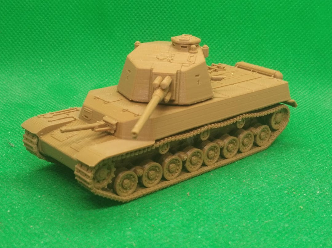 1/72 Scale Japanese Type 5 Chi-ri Medium Tank Prototype, World War Two ...