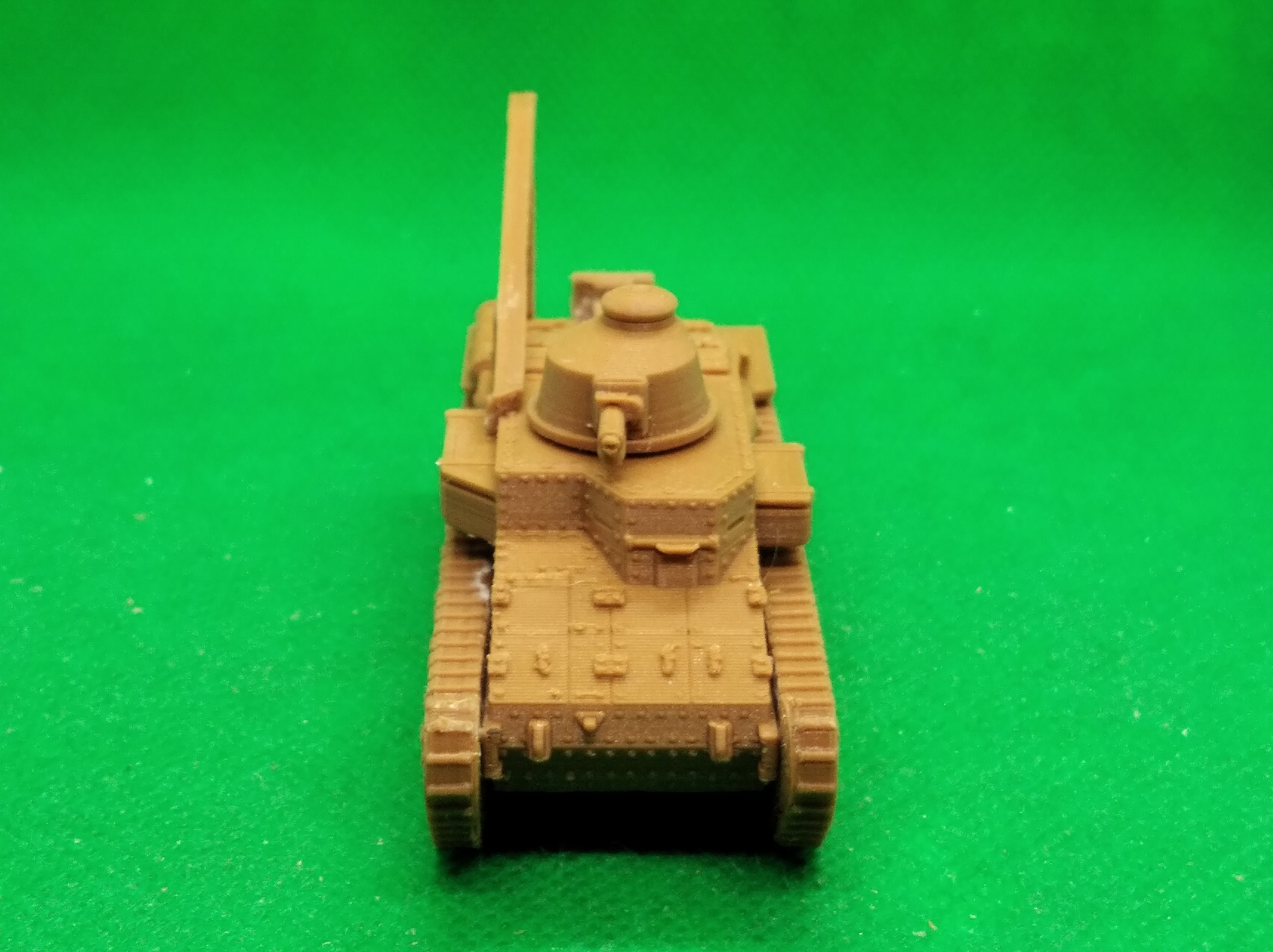 1/72 Scale Early Production French Renault Char D1 Infantry | Etsy