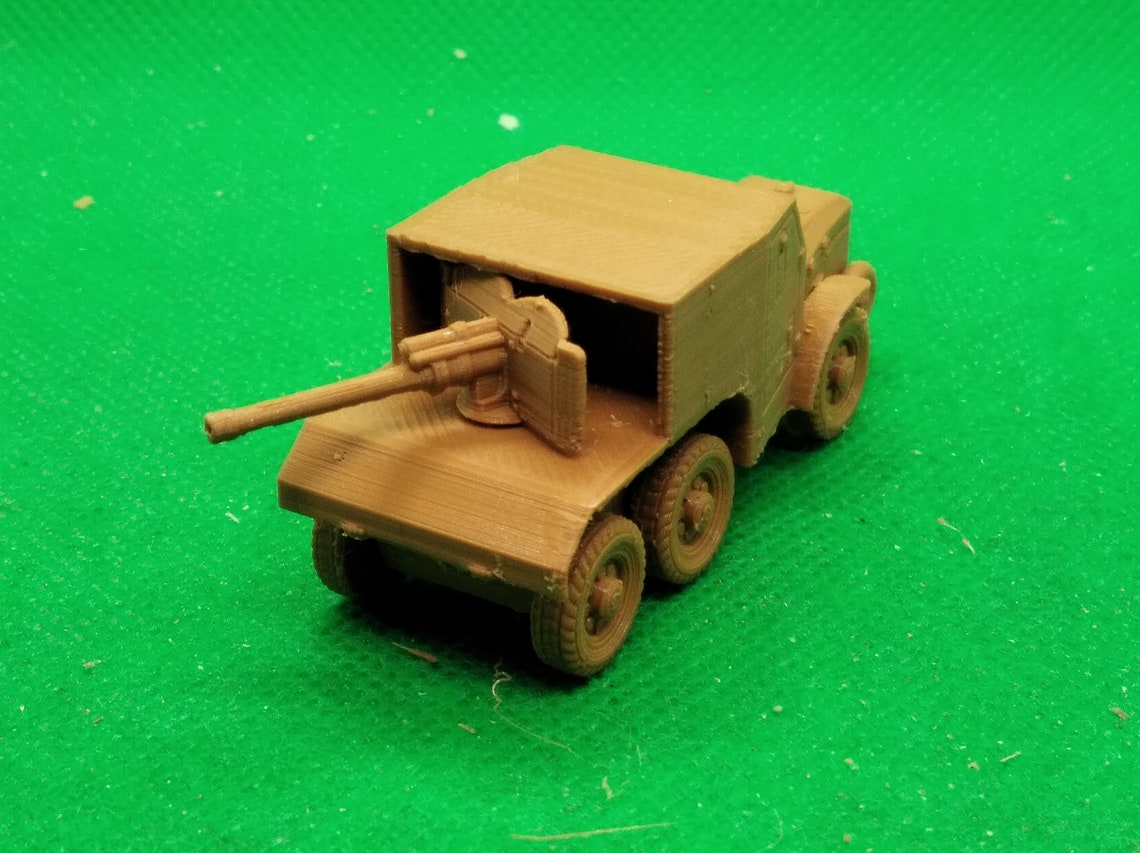 1/72 Scale French Laffly W15 TCC Armored Tank Destroyer World | Etsy