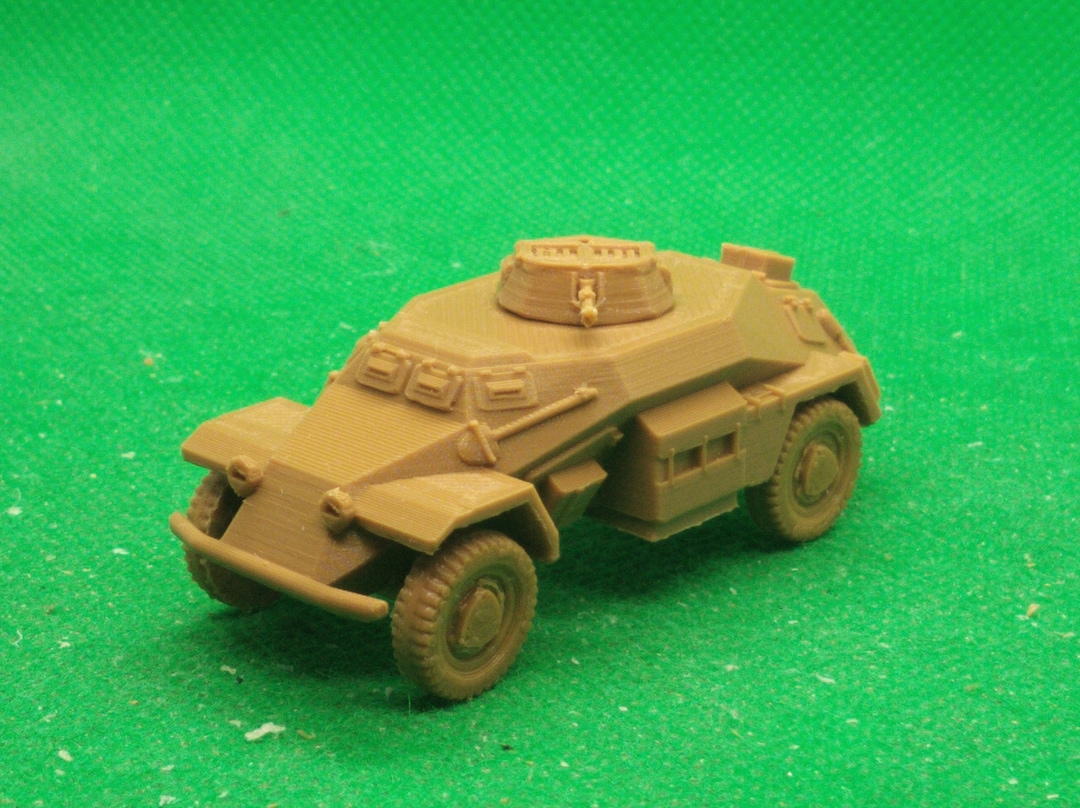 1/72 Scale German Sdkfz 221 Light Armored Car, World War Two, WW2 ...