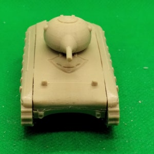 1/72 Scale French AMX 40 Cruiser Tank Prototype, World War Two, WW2 ...