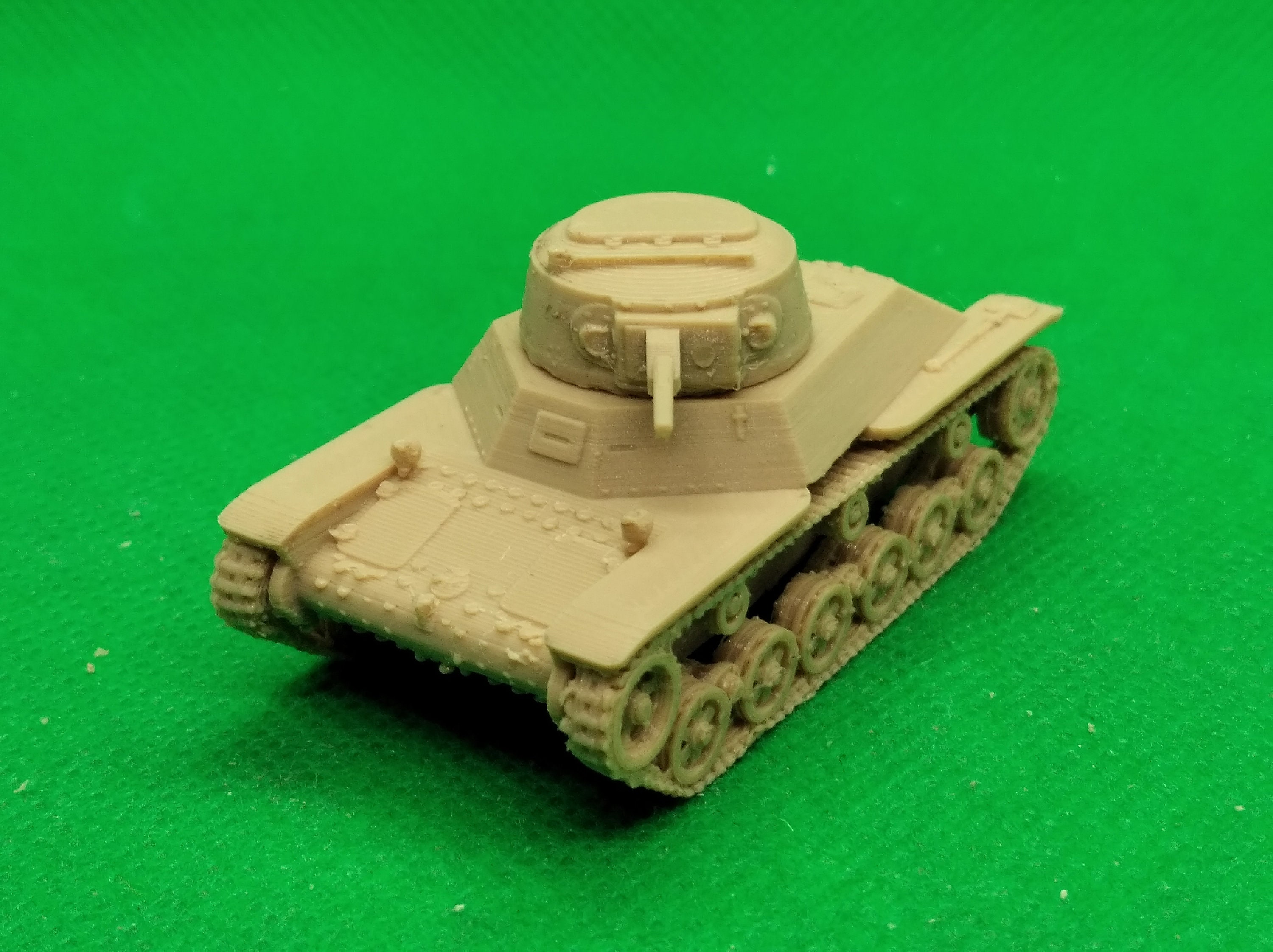 1/72 Scale Japanese Type 2 Ke-to Light Tank, World War Two, WW2, 3D ...