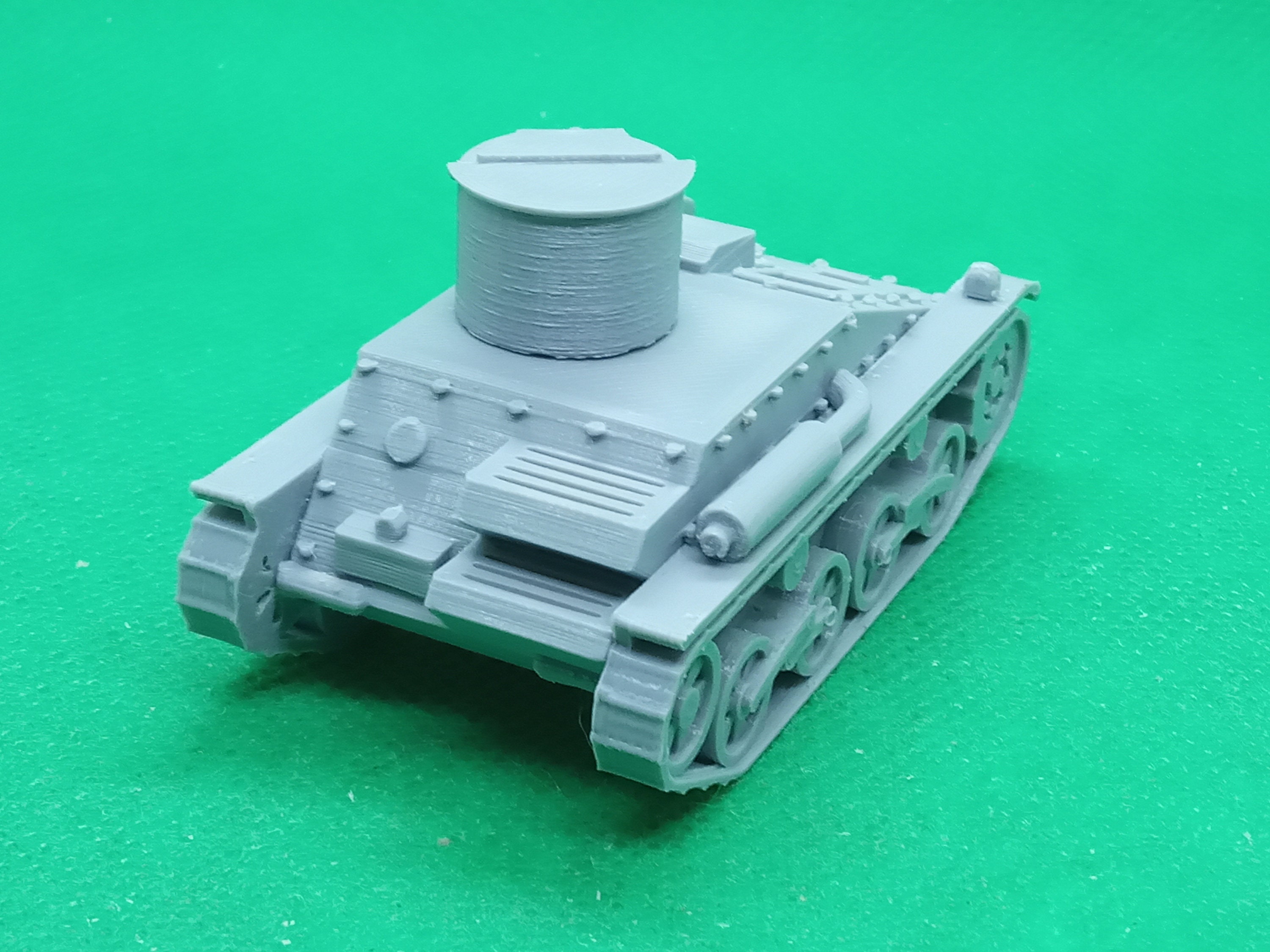 1/56 Scale Finnish Vickers Model 1933 Light Tank, Winter War, World War ...