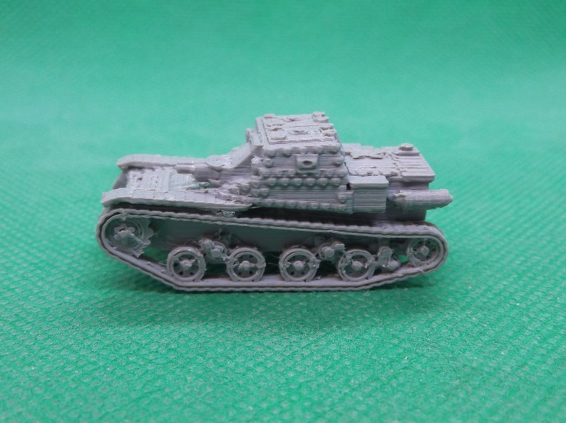 1/72 Scale Italian CV38 Tankette World War Two WW2 Sicily | Etsy
