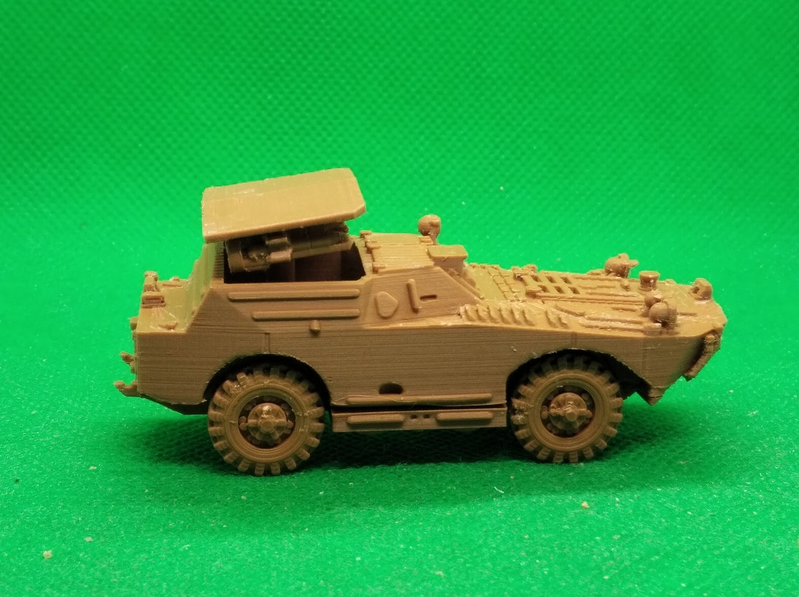 1/72 Scale Soviet BRDM-1 Armored Car With AT-3 Sagger - Etsy