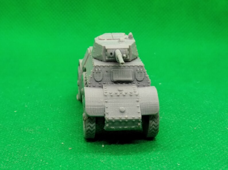 1/72 Scale Italian Fiat-ansaldo Autoblindo AB 43 Armored Car | Etsy