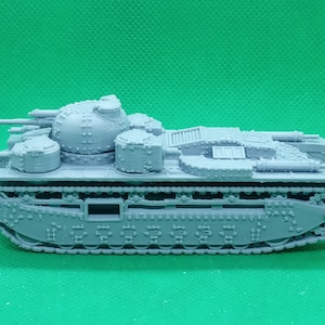 1/72 Scale British Vickers A1E1 Independent Super Heavy Multi-turreted ...